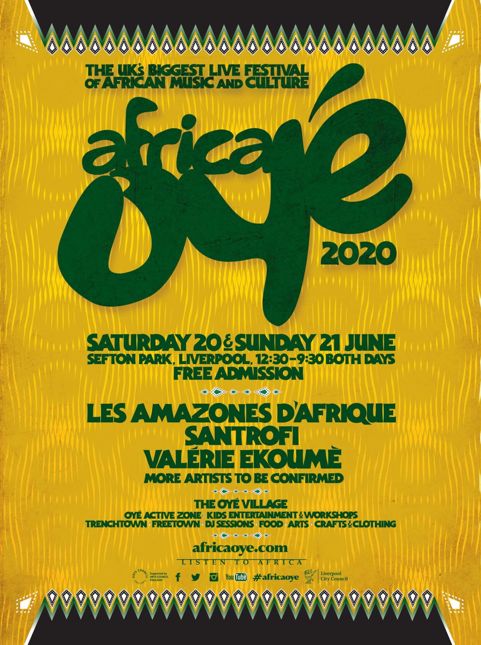 Poster | Africa Oye – Africa Oye