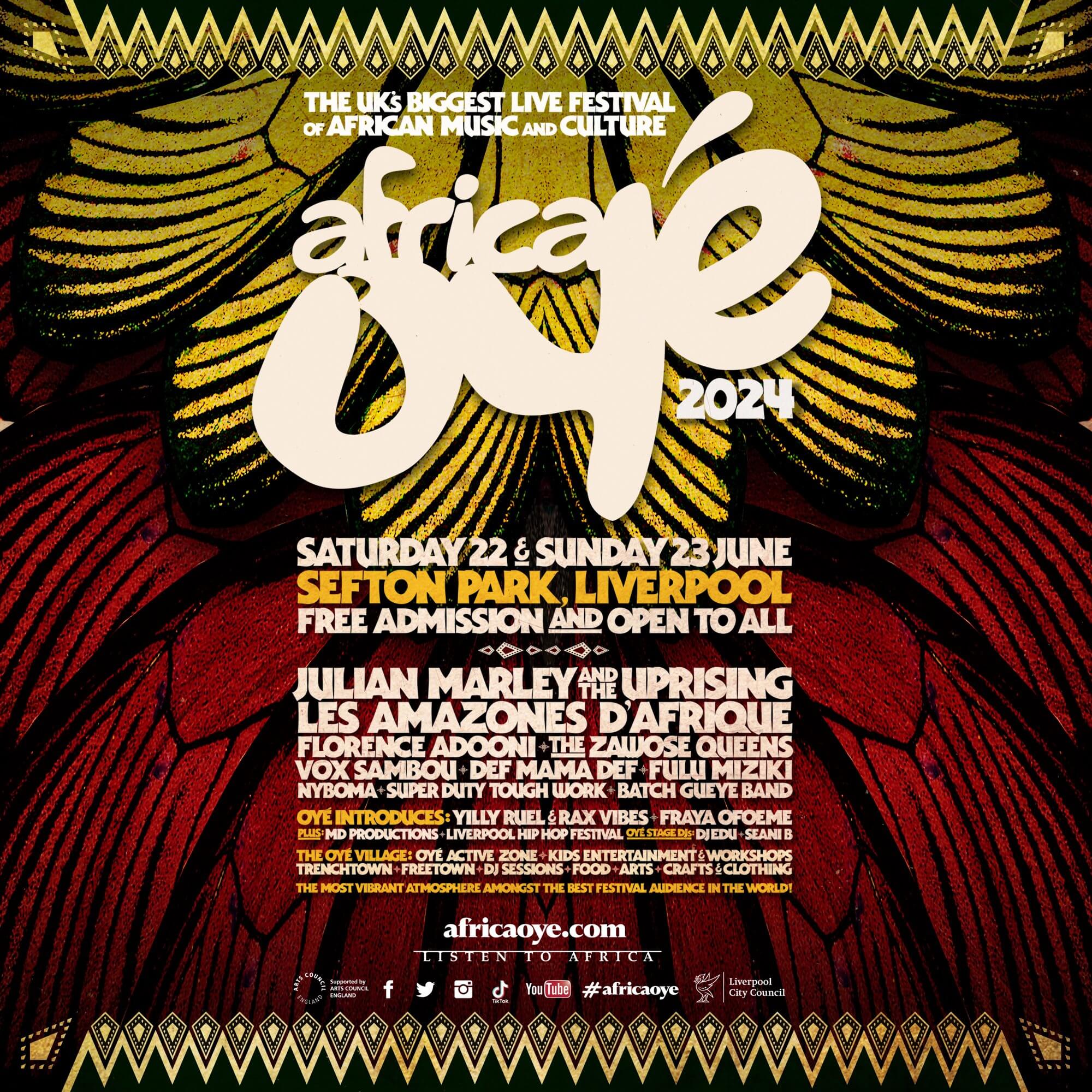 Poster | Africa Oye – Africa Oye